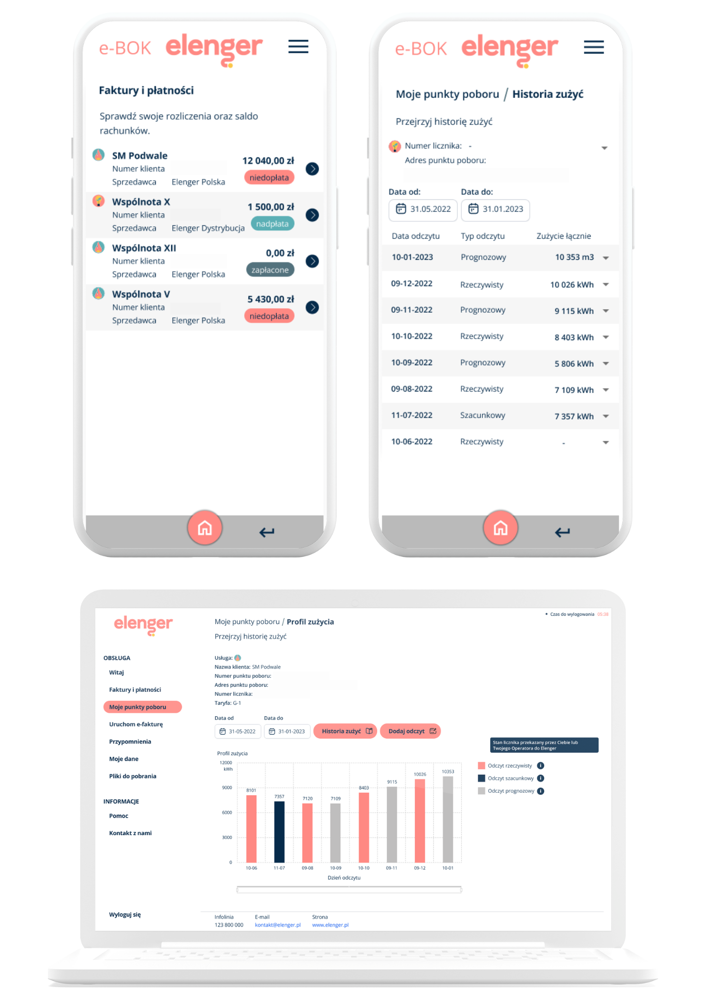 Nowa wersja e-BOK | elenger